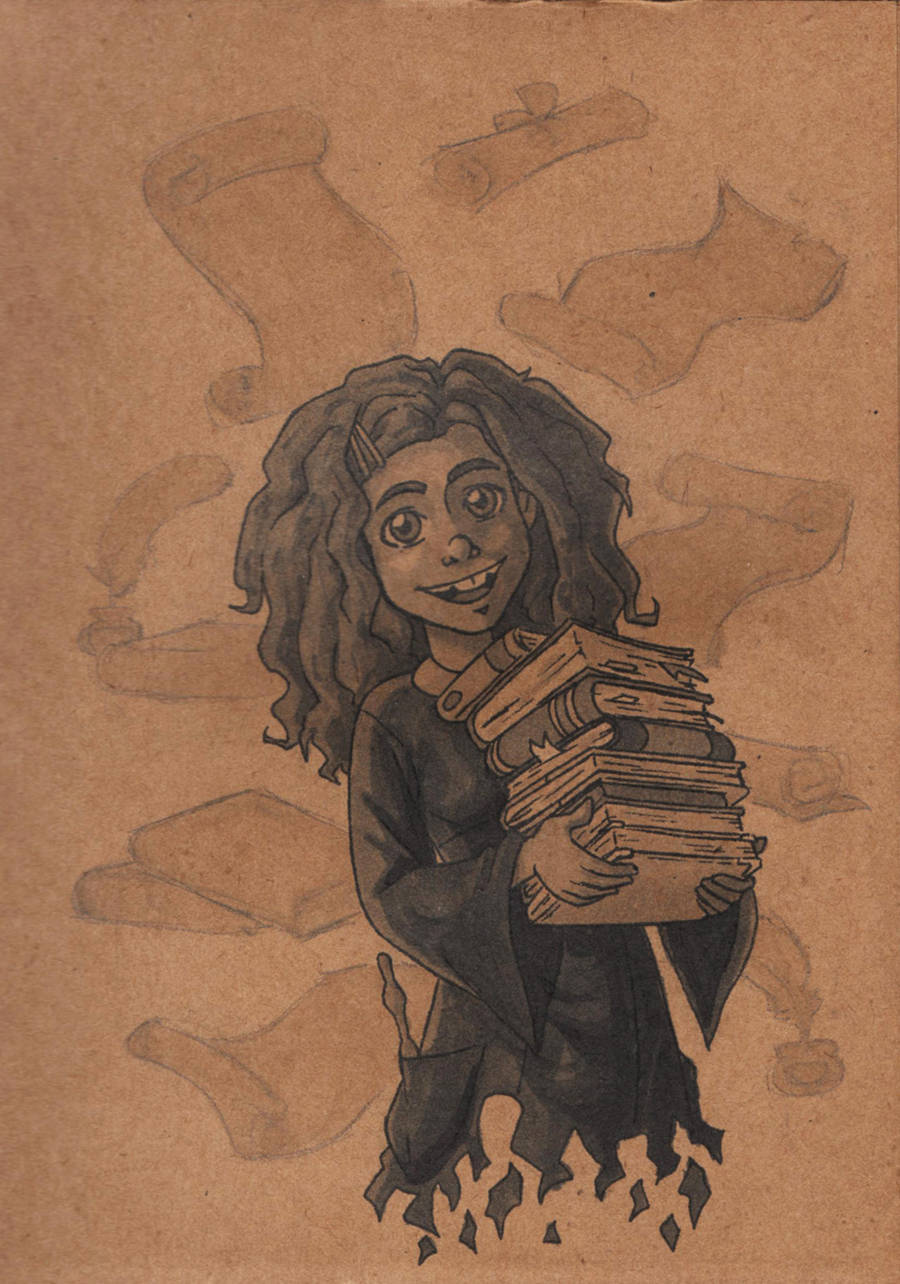 Hermione Jean Granger (book 1) by TakuSalvemini on DeviantArt