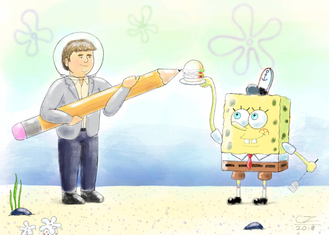 Rest in Peace Stephen Hillenburg by charlieartsy on DeviantArt