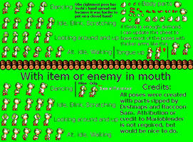 Custom 16-Bit SMB3 Sprite sheet (WIP) by qwertyuiopasd1234567 on DeviantArt