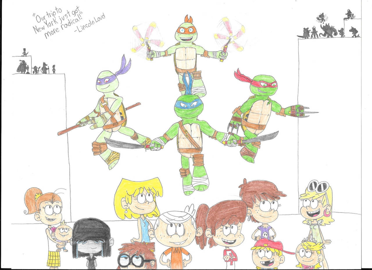 Loud House meets TMNT by Chimafan1 on DeviantArt