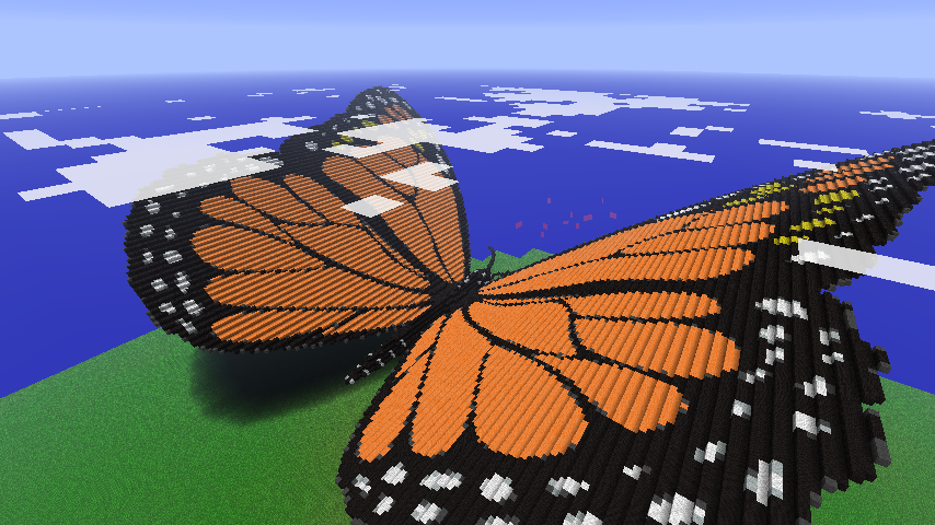 Minecraft - Butterfly by Ludolik on DeviantArt