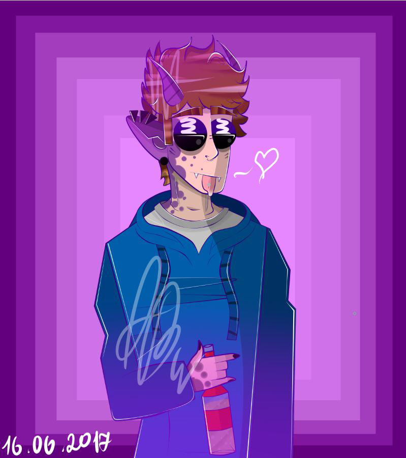 Monster!Tom -Eddsworld fanart by DamnMar on DeviantArt