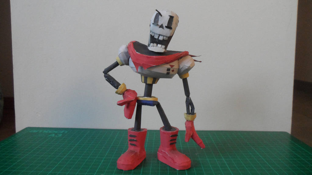 Undertale Papercraft: Papyrus by Crococraft on DeviantArt