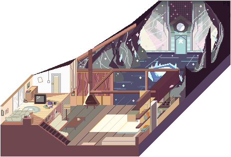 Steven Universe's House by PitchySoldier on DeviantArt