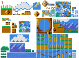 My Custom Sonic Hud Sprites by Alex13Art on DeviantArt