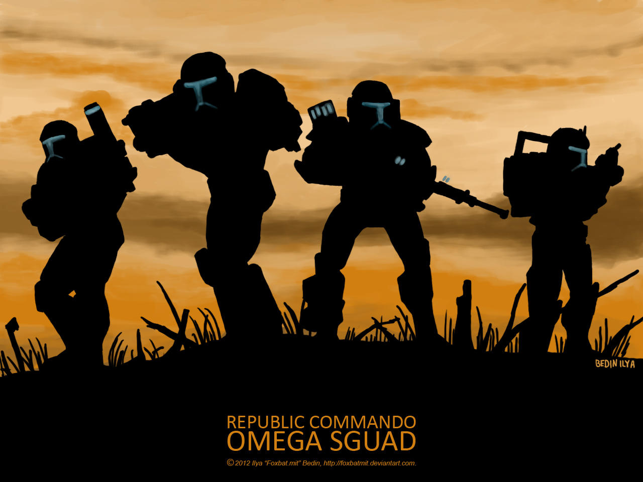 Star Wars Republic Commando Omega Sguad by FoxbatMit on DeviantArt