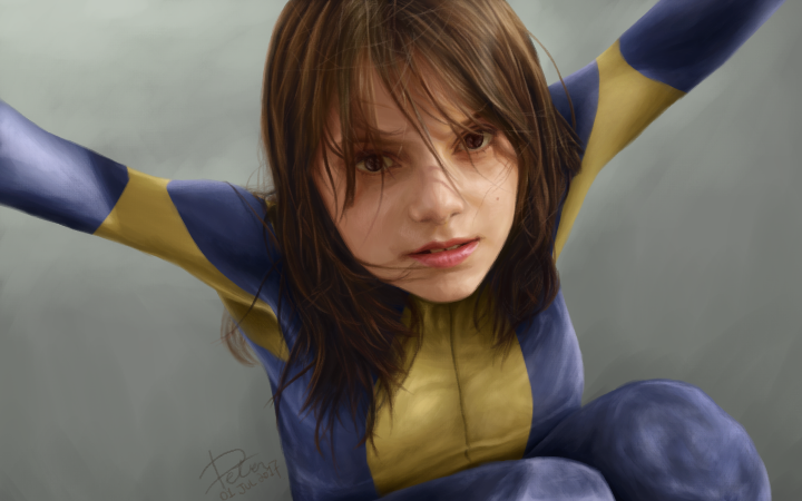 X 23 Laura Kinney Dafne Keen By Bubimir 39 On Deviantart 3757