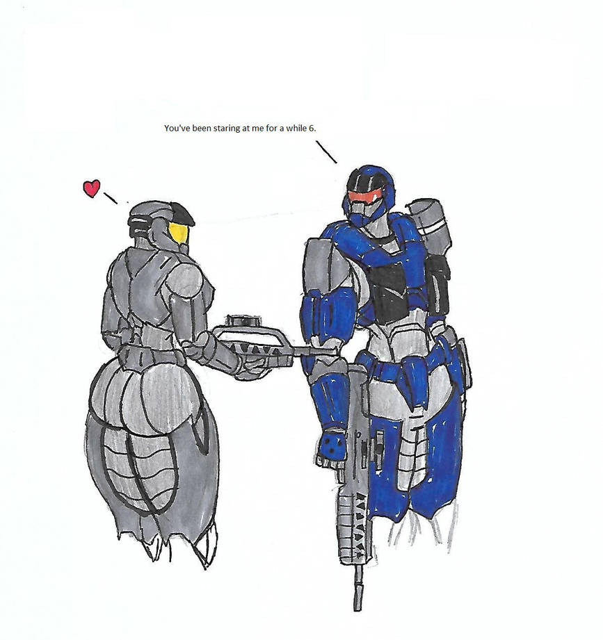 Halo Comic Sketch by R0ACHA on DeviantArt