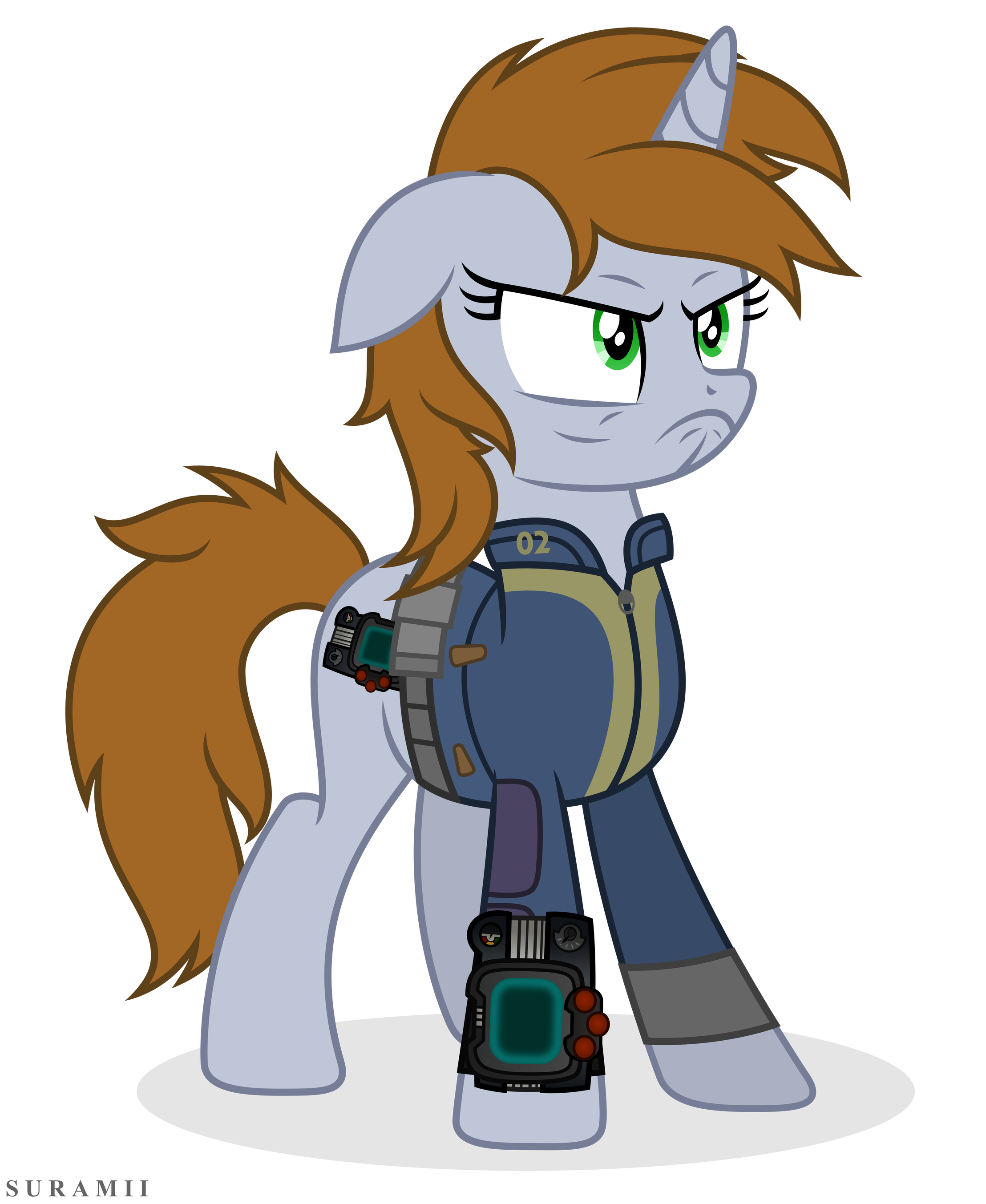[Vector #210] Littlepip #9 by Suramii on DeviantArt