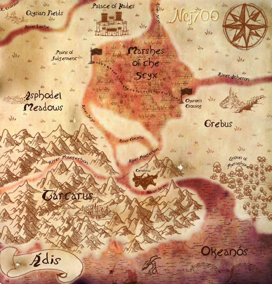 Map Of Hades by Ncj700 on DeviantArt