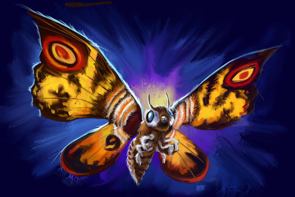 13 Nights 2012 Mothra by Grimbro on DeviantArt