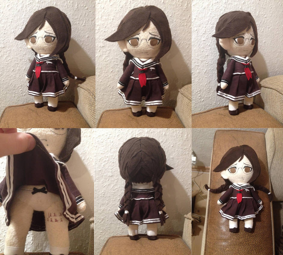 Danganronpa Plush doll: Touko Fukawa by clobscura on DeviantArt