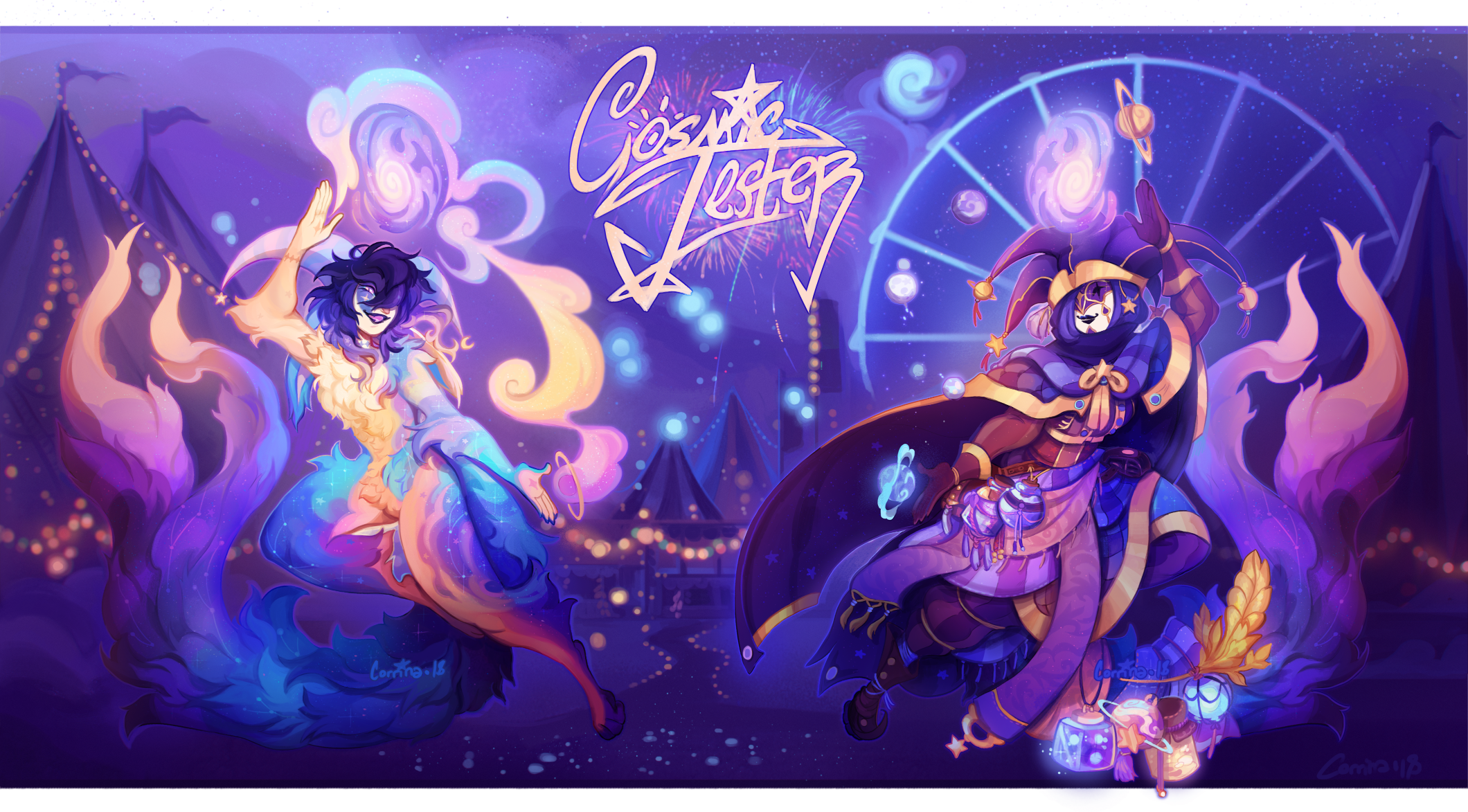 {Auction} Cosmic Jester [closed] by AgentCorrina on DeviantArt
