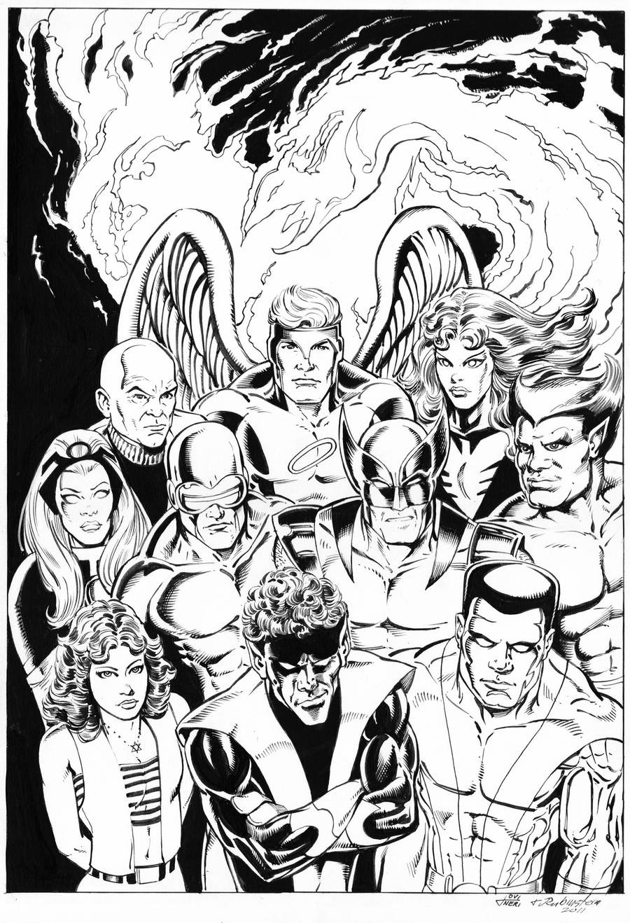 X-Men Dark Phoenix Saga Concept Original Art by jovigolf on DeviantArt