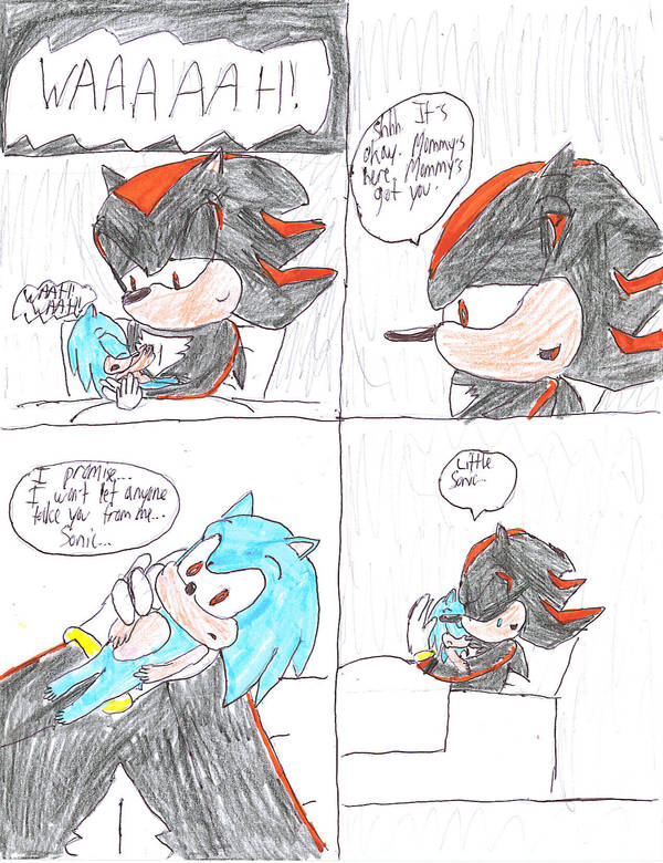 Birth of Sonic Jr. by HotRedSparkles on DeviantArt