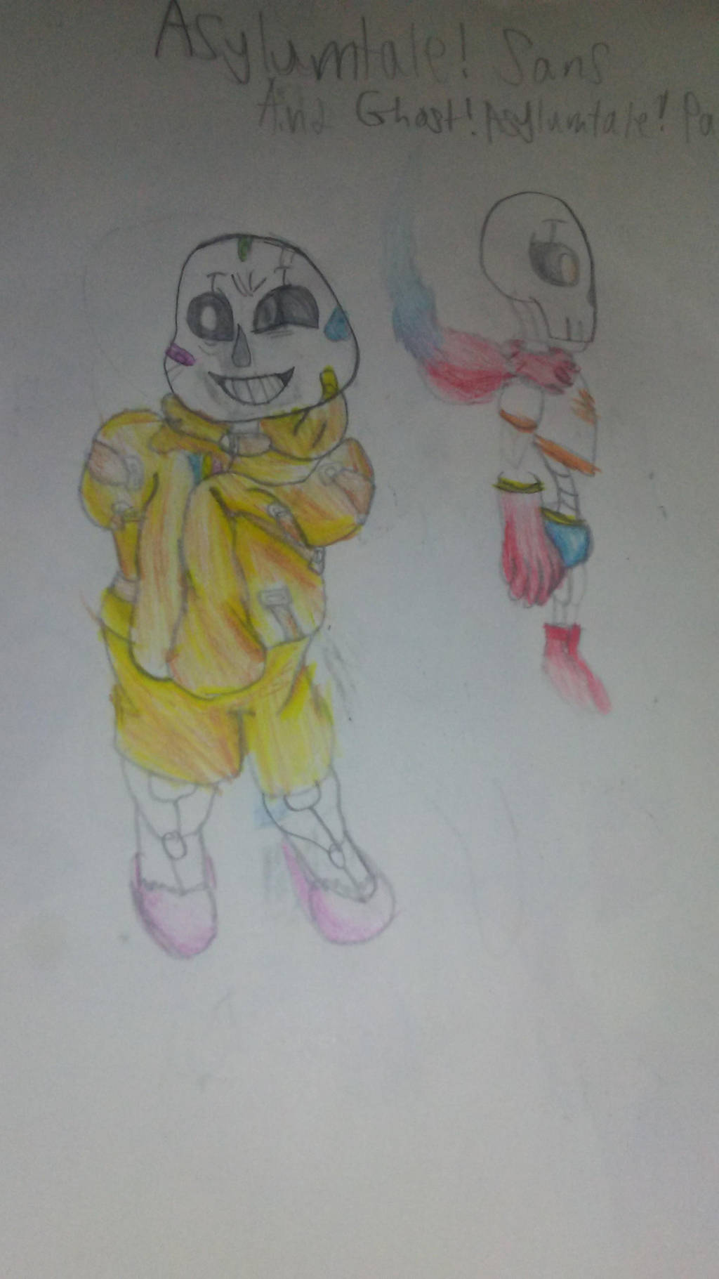 Asylumtale Sans and Papyrus by Romel22445 on DeviantArt