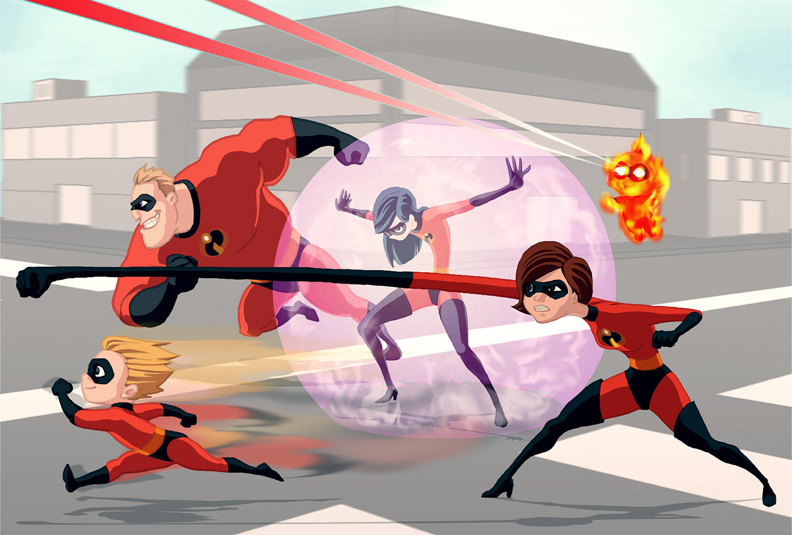 The Incredibles by shadowstheater on DeviantArt