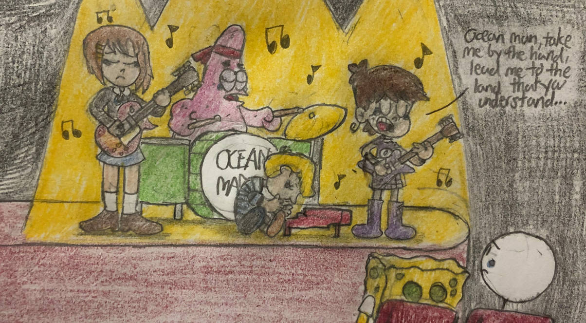 Ode to Stephen Hillenburg: Ocean Man (Art Trade) by JJSponge120 on ...