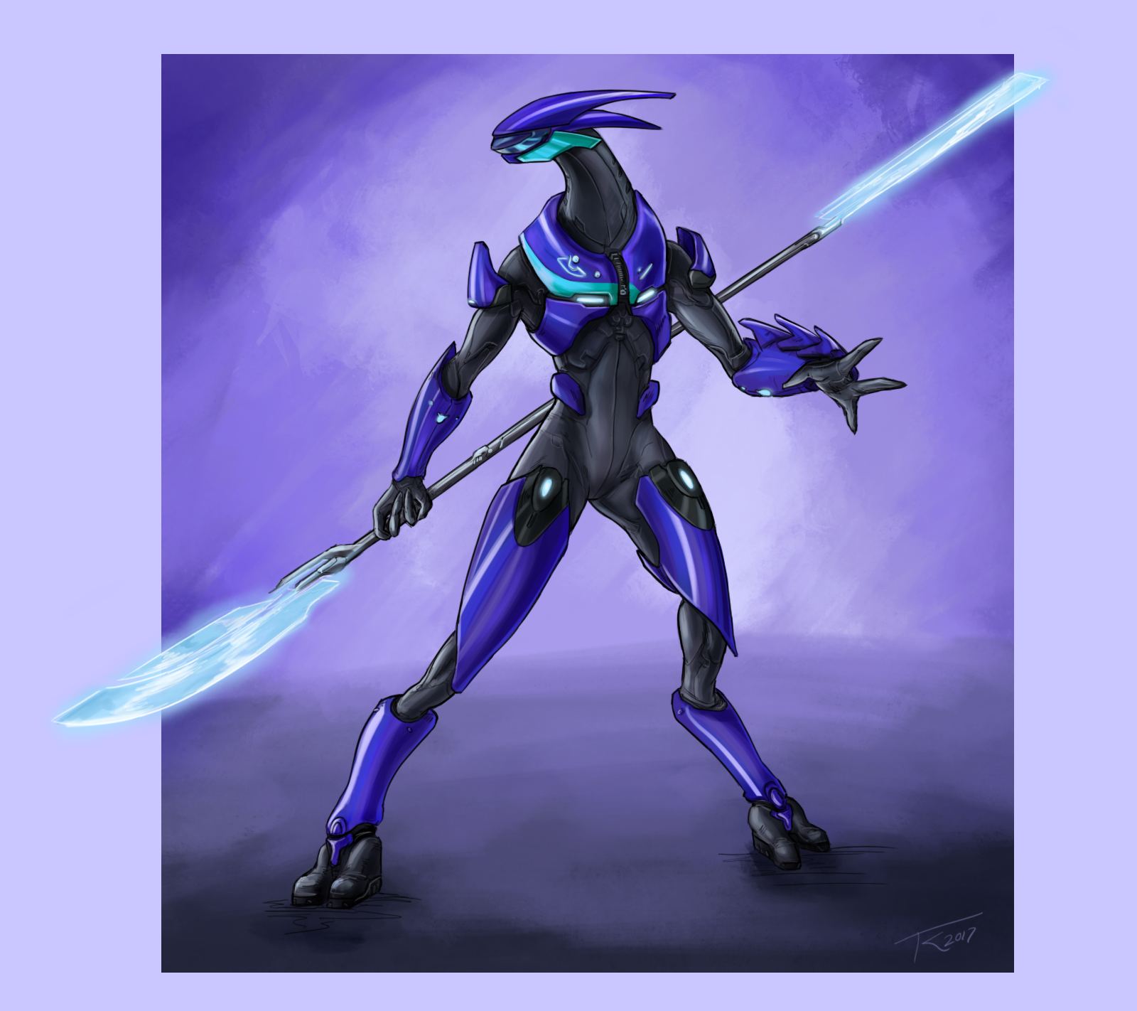 Female Sangheili Lancer by The-Chronothaur : r/sangheili