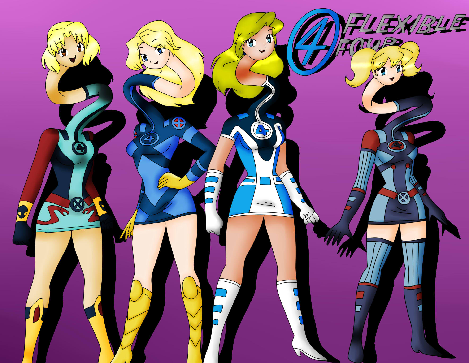 Flexible Four Poster by matigool on DeviantArt