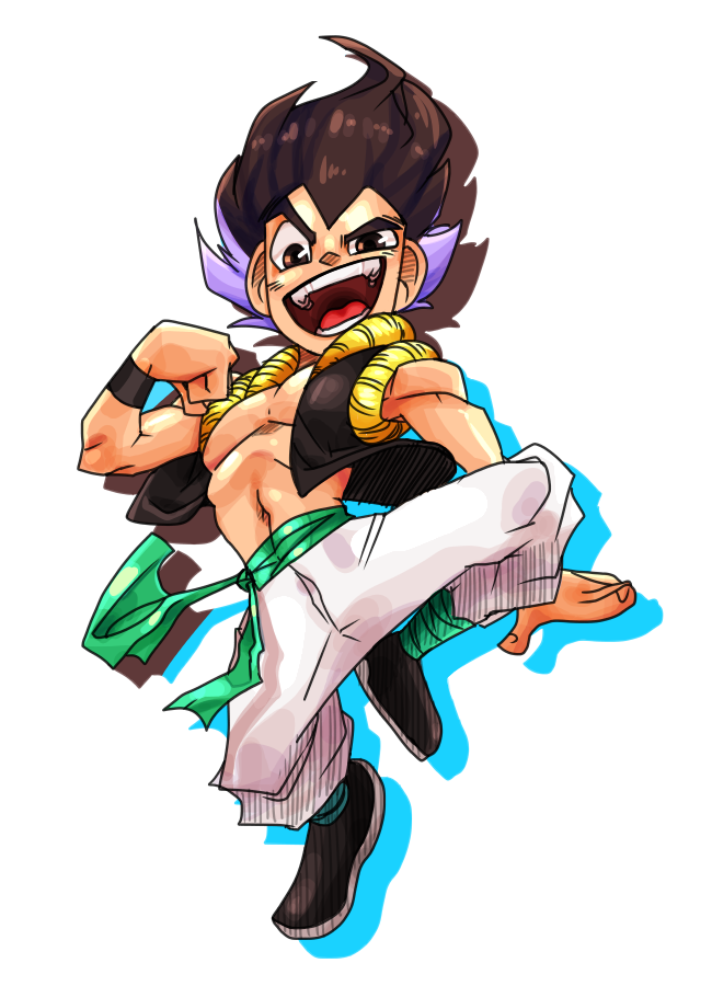 Gotenks by junketsusparkle on DeviantArt