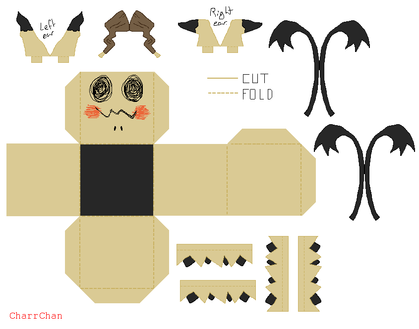 Pokemon Papercraft by CharrChan on DeviantArt