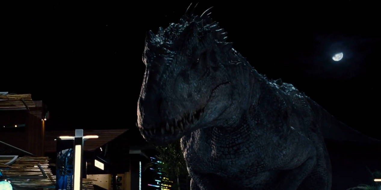 Indominus rex encounter by darbarrrr on DeviantArt
