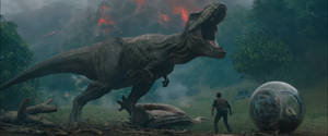 Jurassic World Fallen Kingdom - T-rex vs Lion by darbarrrr on DeviantArt