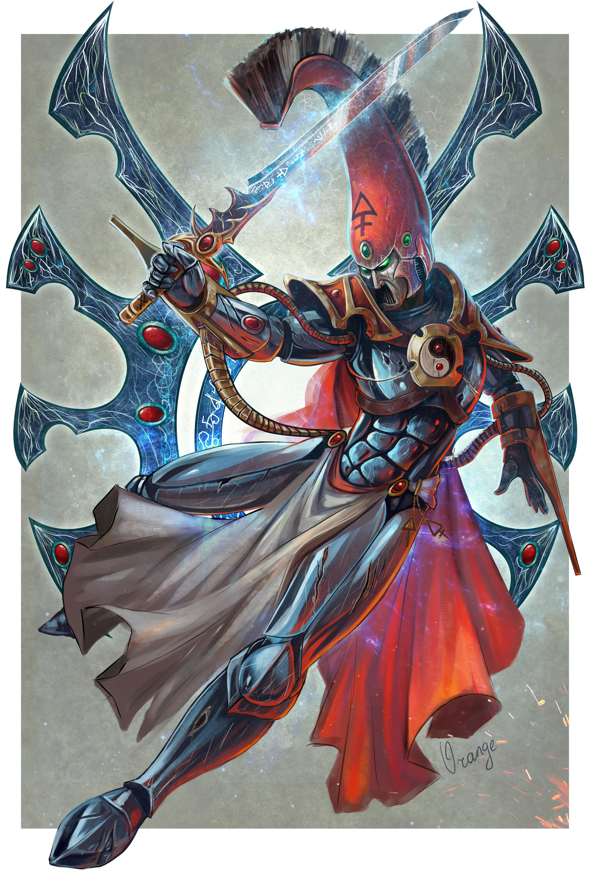 Asurmen the Hand of Asuryan (by PlumpOrange) : r/ImaginaryWarhammer