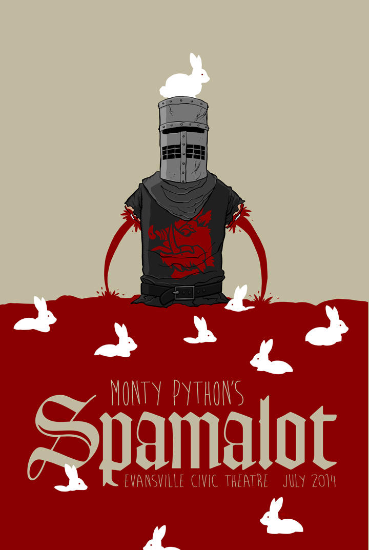 Spamalot Theatre Poster by WEB99 on DeviantArt