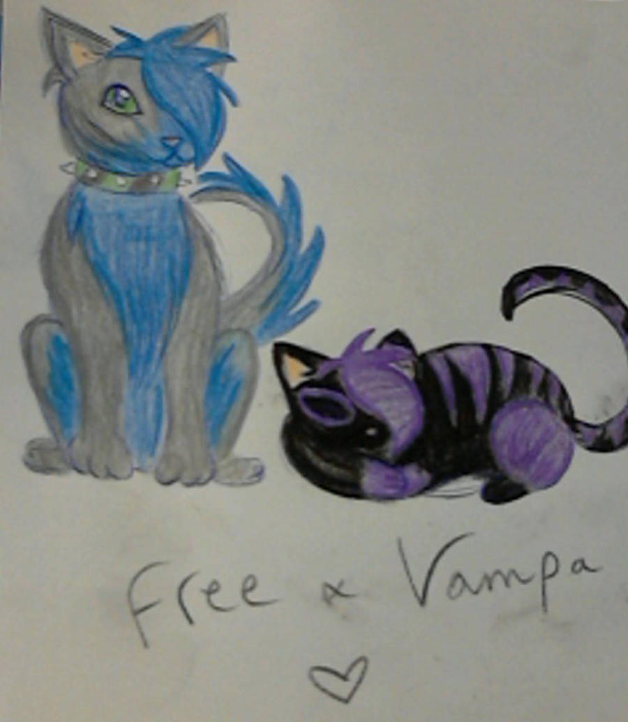Vampa and Free for contest by NanaNekoEA on DeviantArt