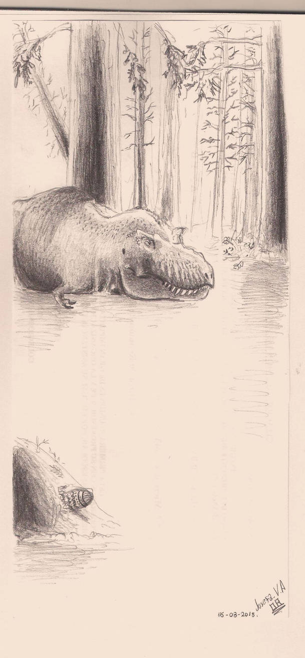 Sleeping T-rex by JosefaValdiviaT-Rex on DeviantArt