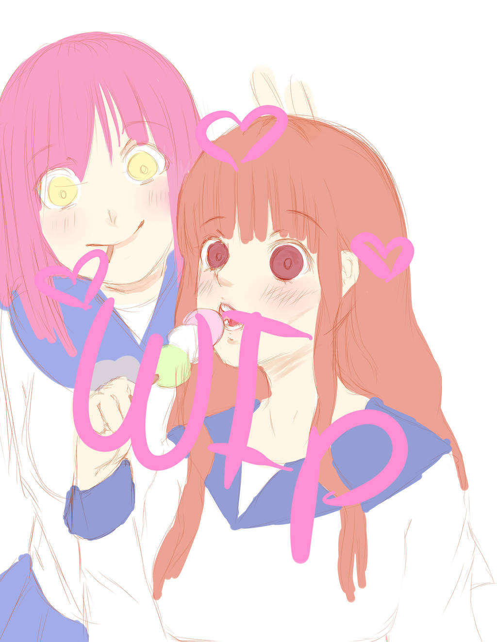 ll Wip ll Dango Girls by Tianna3376 on DeviantArt ll Wip ll Dango Girls by Tianna3376 on DeviantArt