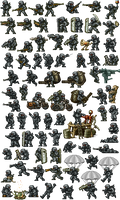 Cold War Era Soviet sprite sheet by Joseph-stalin1 on DeviantArt