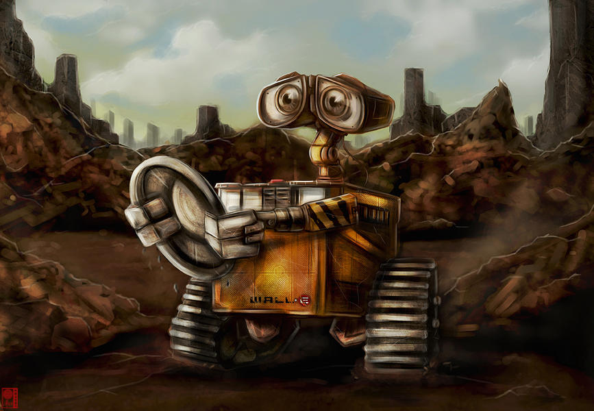 Wall.E by sbel02 on DeviantArt