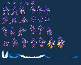 Sonic sprites favourites by SSBfangamer on DeviantArt