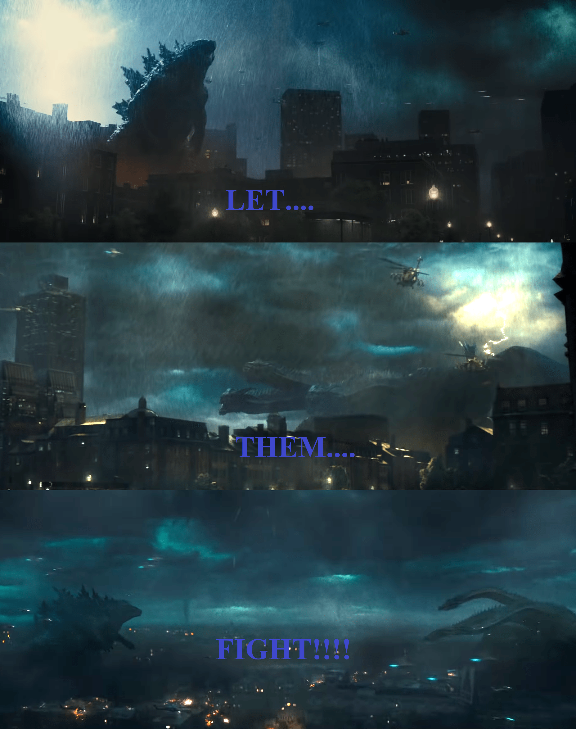 Godzilla King of The Monsters - Let Them Fight by Sideswipe217 on ...