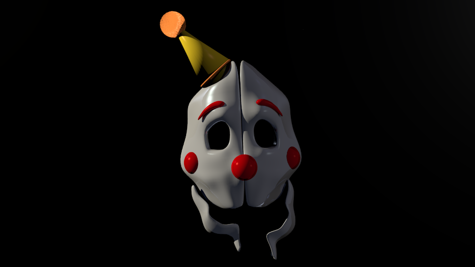 [FNaF / Blender] Stylised Ennard Mask by Dragonalfa122 on DeviantArt