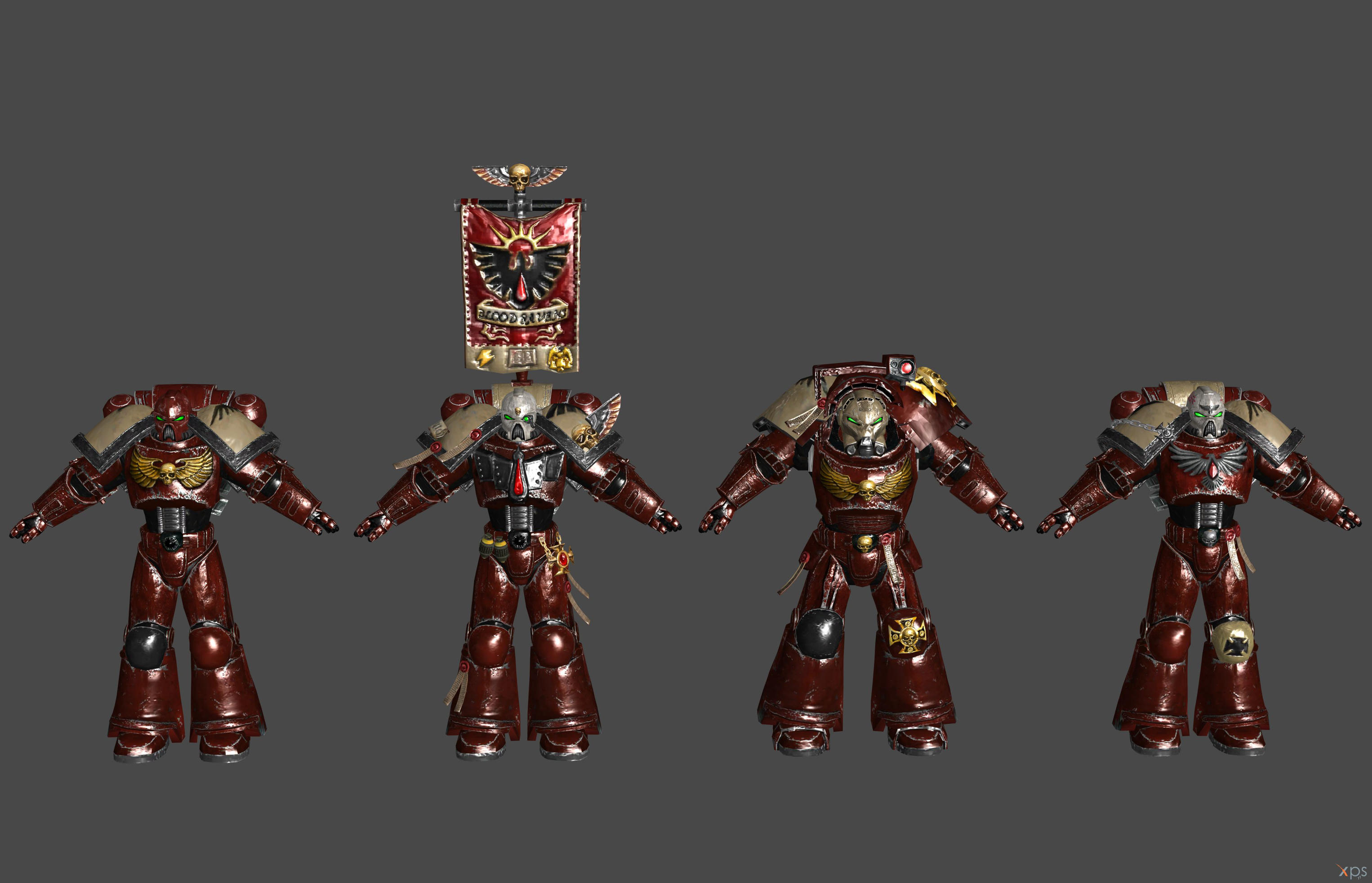 'Warhammer 40000' Blood Ravens XPS ONLY!!! by lezisell on DeviantArt