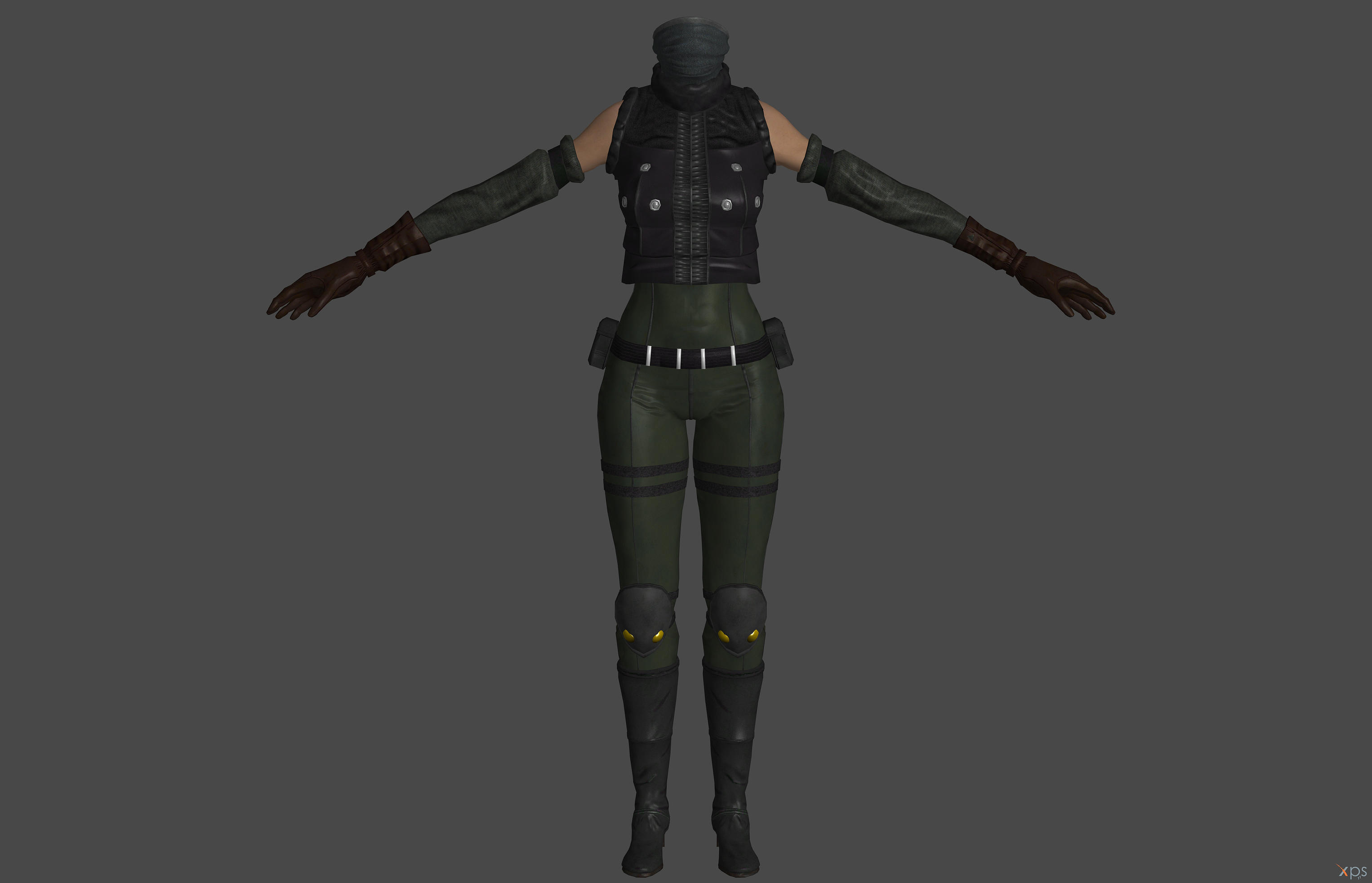 'Fallout: New Vegas' Nevec Bodysuit XPS ONLY!!! by lezisell on DeviantArt