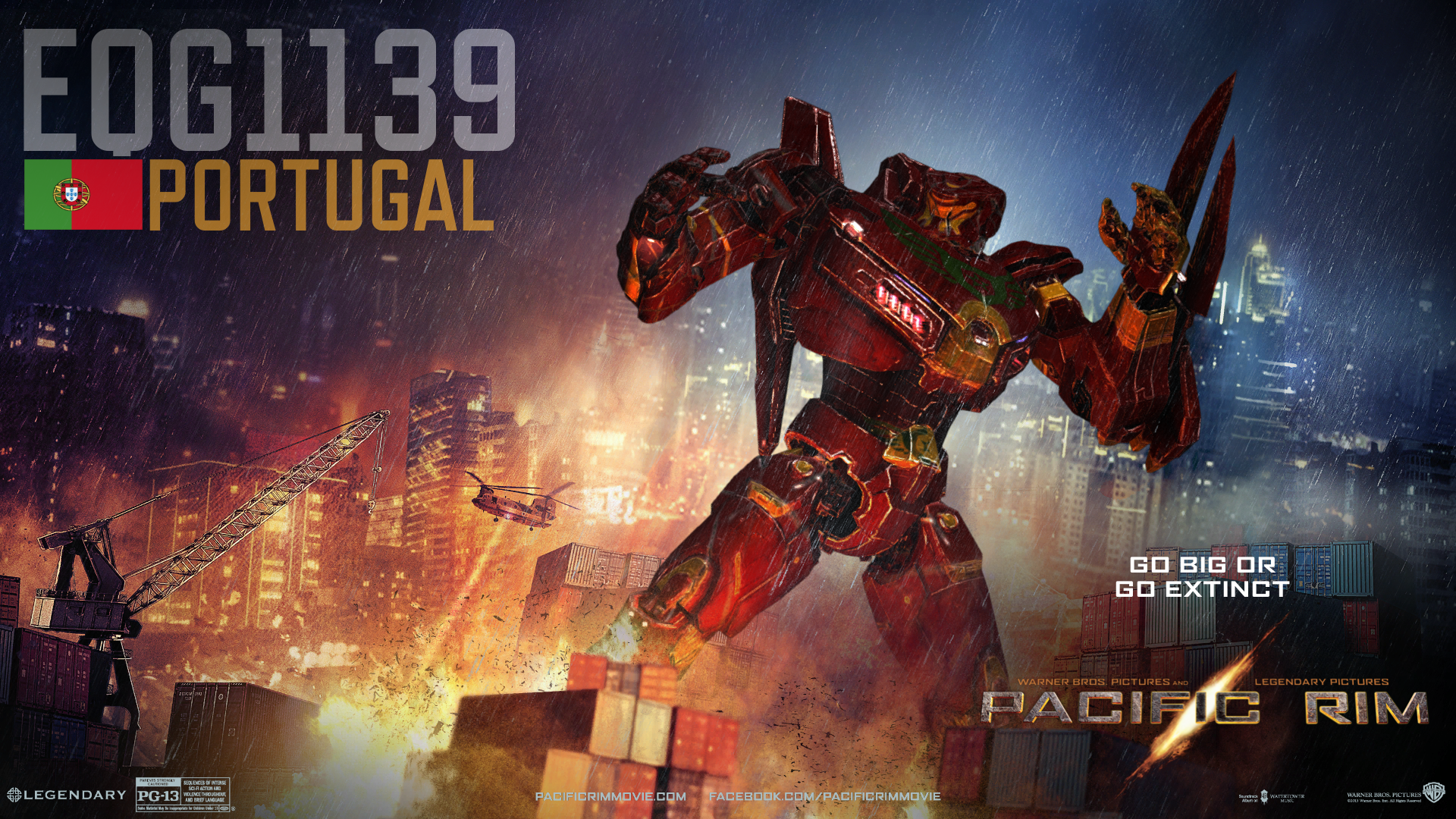 Pacific Rim Jaeger Designer: EQG1139 Portugal by natsukah on DeviantArt
