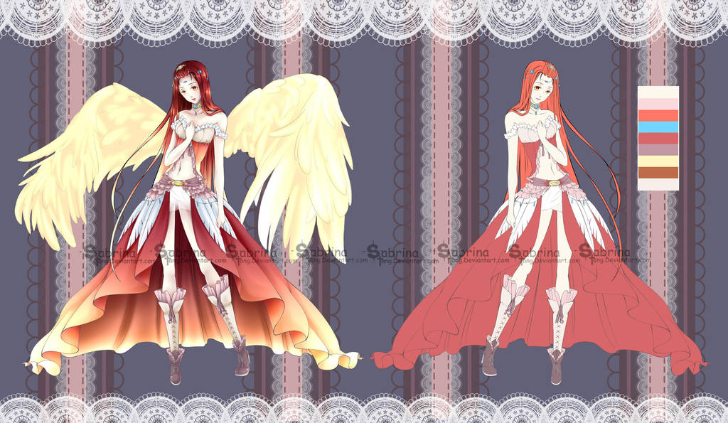 Adoptable Phoenix Girl [CLOSED] by ShiyumiChan on DeviantArt