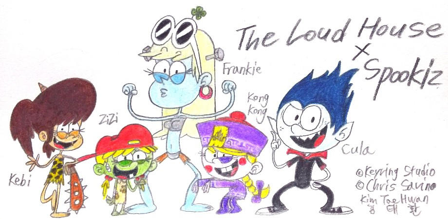 The Loud House x Spookiz! by komi114 on DeviantArt