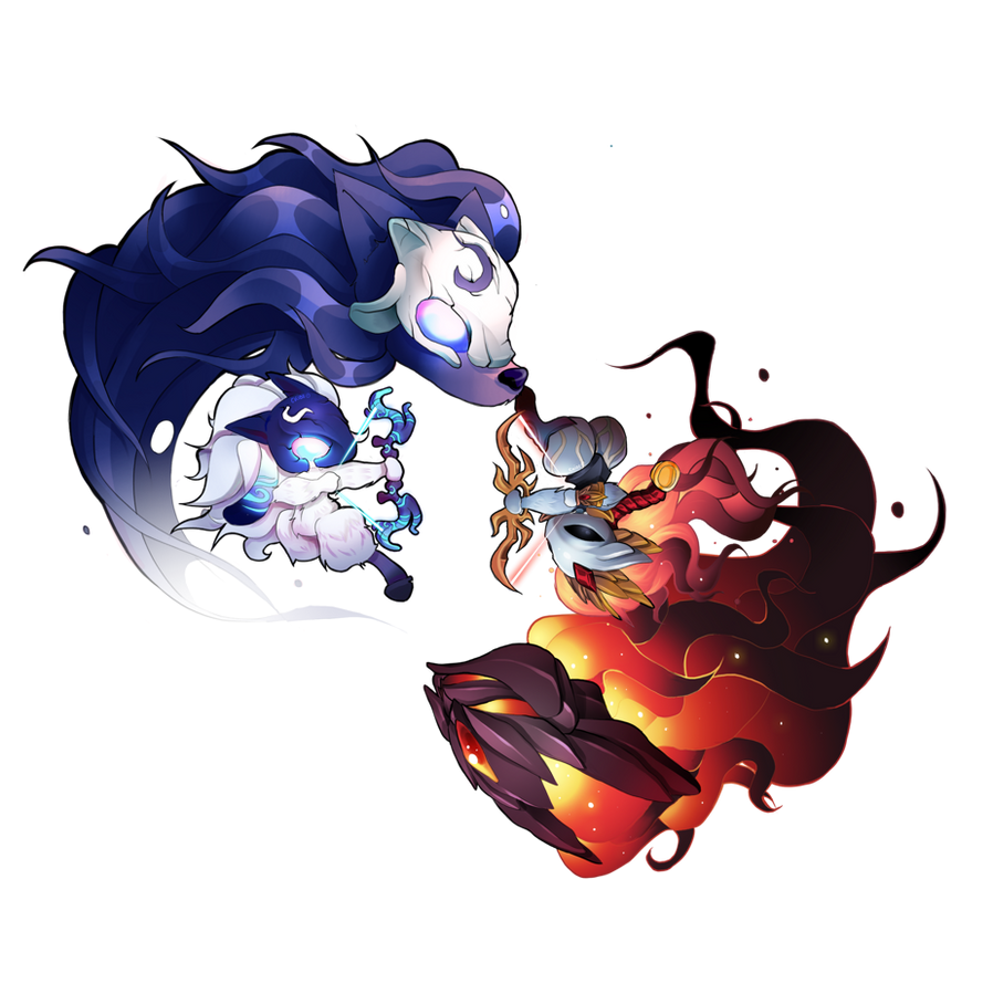Kindred VS ShadowFire Kindred by CKibe on DeviantArt