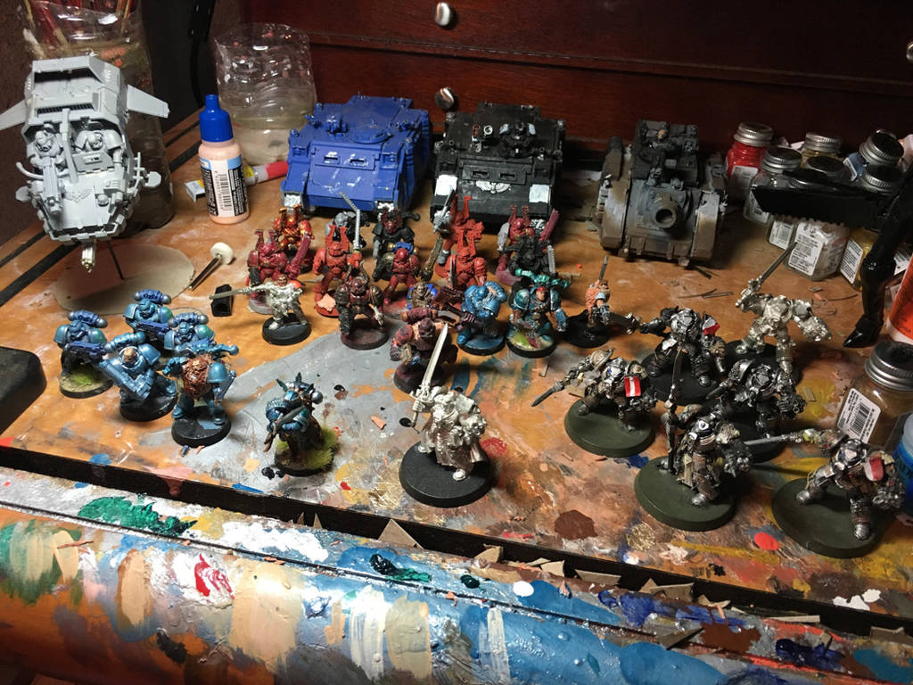 Loyalist Alpha Legion Remnant (with allied GK) by Cromwell300 on DeviantArt