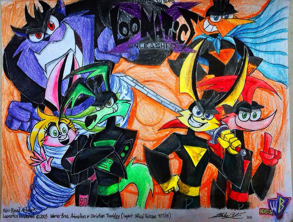 Loonatix Unleashed 10th Anniversary Poster By Thedoomsdayking On Deviantart
