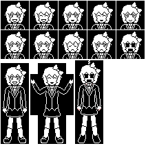 Sayori Spritesheet by Blazer-999 on DeviantArt