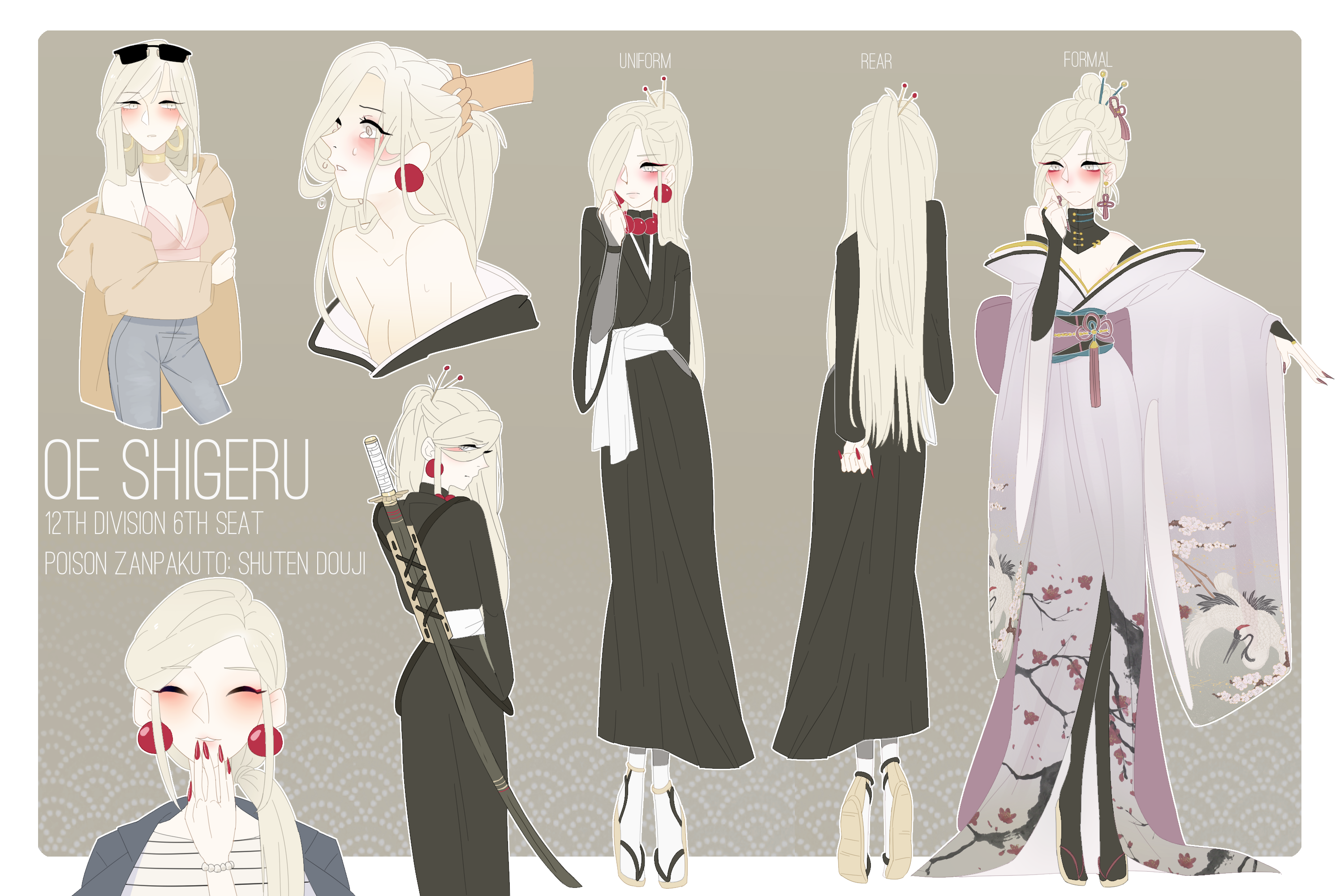 Bleach Oc Updated Reference By Seungcheol On DeviantArt