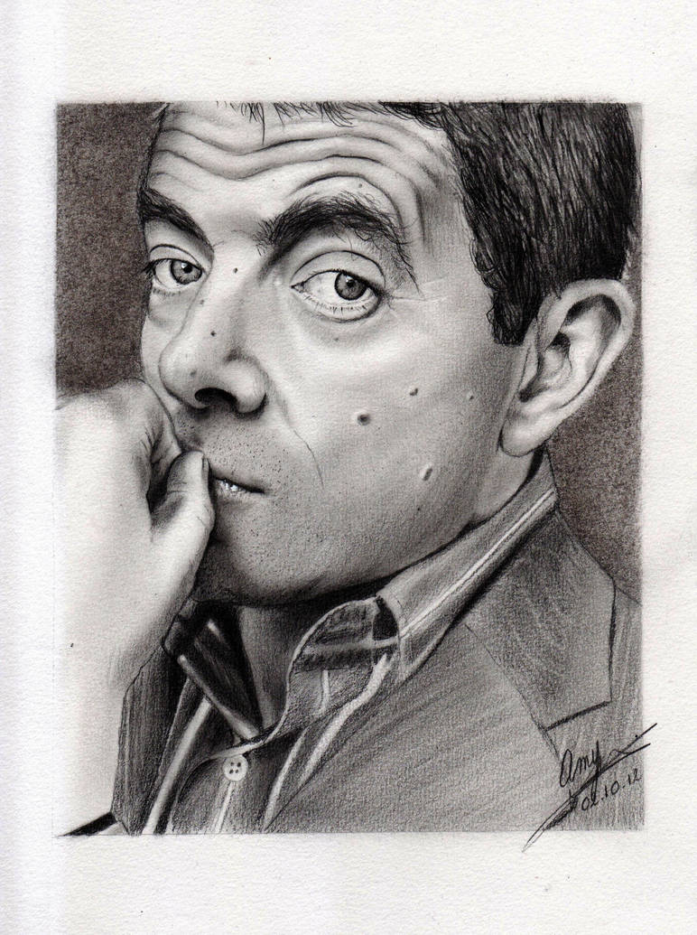 Rowan Atkinson by FaceItDrawing on DeviantArt