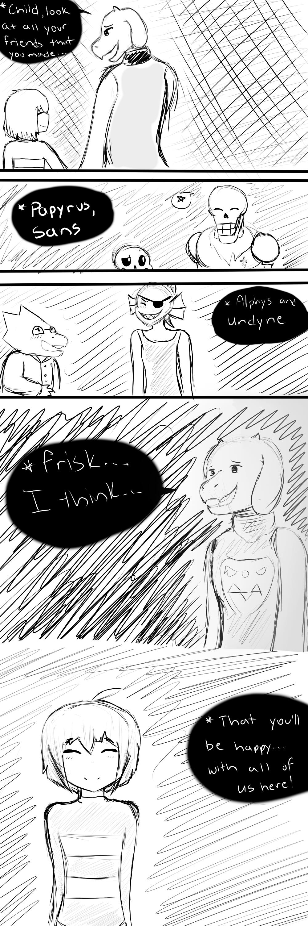 Frisk and Chara Undertale Comic - Page 1 by ArtisticAnimal101 on DeviantArt